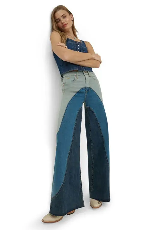 Wrangler X Lainey Wilson Groovy Wide-leg Jeans