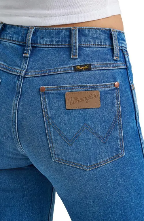 Wrangler Wrancher Bootcut Jeans - Caviar