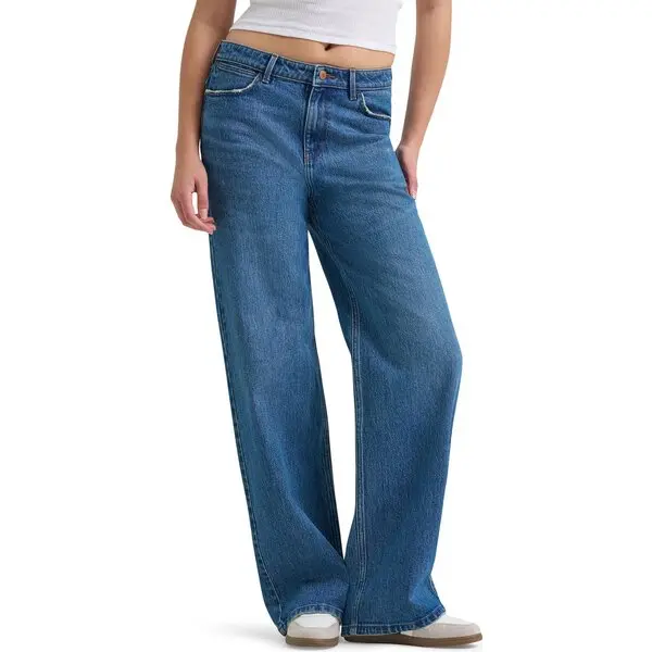Wrangler High Waist Wide Leg Jeans