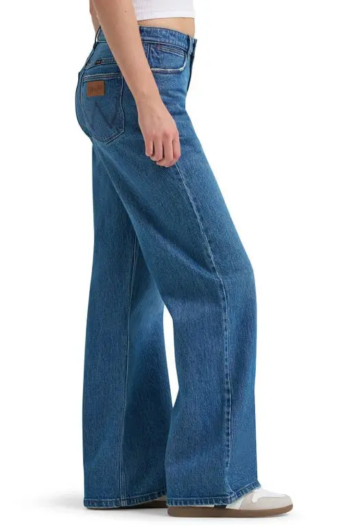 Wrangler High Waist Wide Leg Jeans