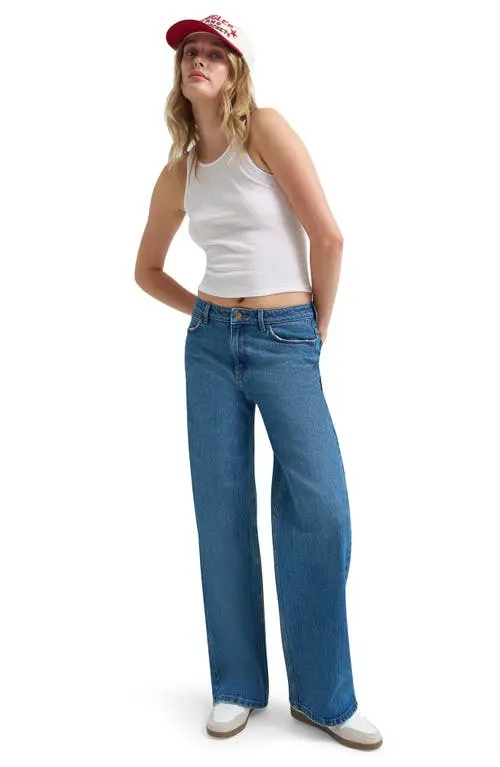 Wrangler High Waist Wide Leg Jeans
