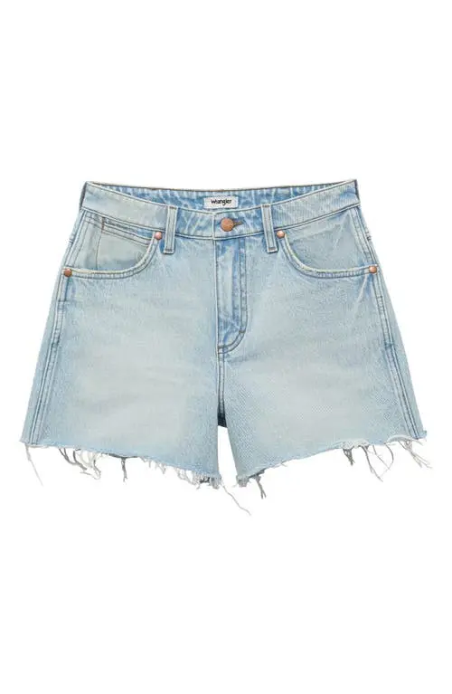 Wrangler High Waist Denim Cutoff Shorts - Mara