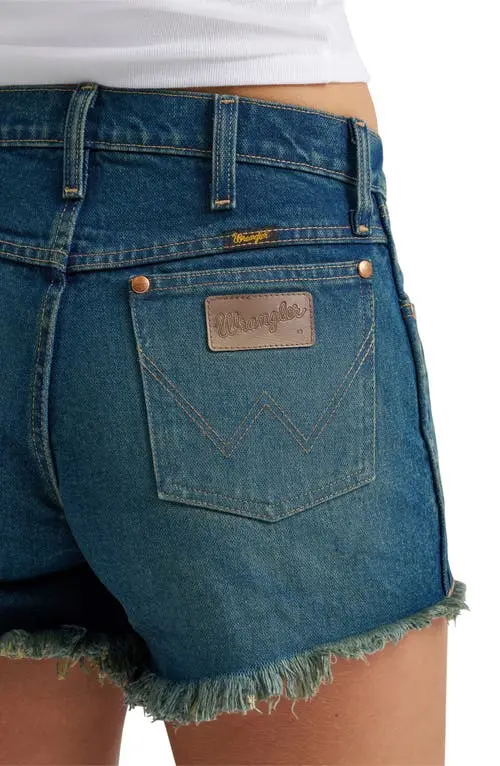 Wrangler Western Cutoff Denim Shorts