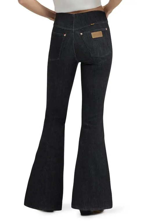 Wrangler X Lainey Wilson Pull-on Bell Bottom Jeans - Black