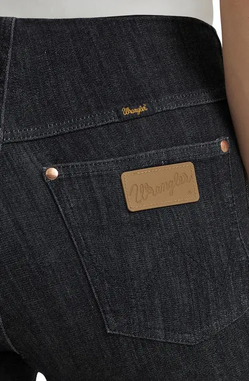 Wrangler X Lainey Wilson Pull-on Bell Bottom Jeans - Black