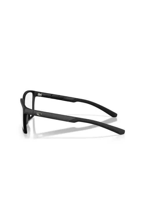 COSTA 54mm Square Full Rim Eyeglasses