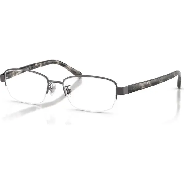 Brooks Brothers 52mm Oval Optical Glasses - Grey
