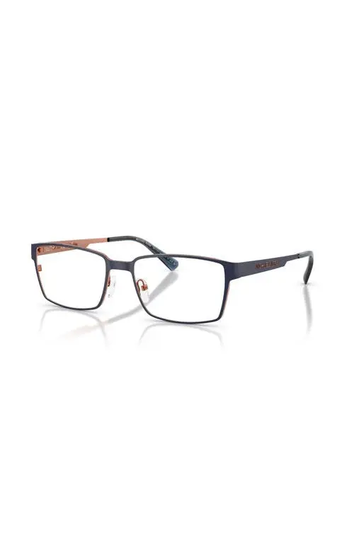 Michael Kors 54mm Rectangle Optical Glasses - Blue