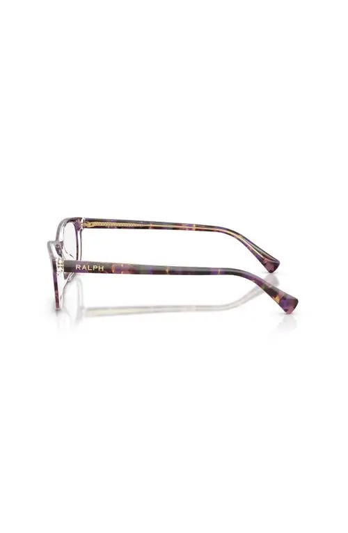 Ralph Lauren 55mm Rectangle Eyeglasses - Tortoise
