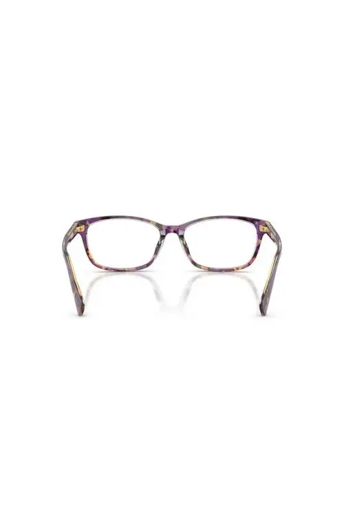 Ralph Lauren 55mm Rectangle Eyeglasses - Tortoise