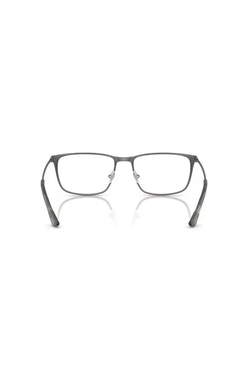Brooks Brothers Rectangle Full Rim Optical Glasses - Grey