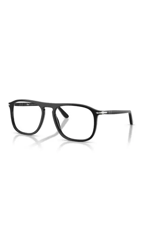 Persol 52mm Square Eyeglasses - Black