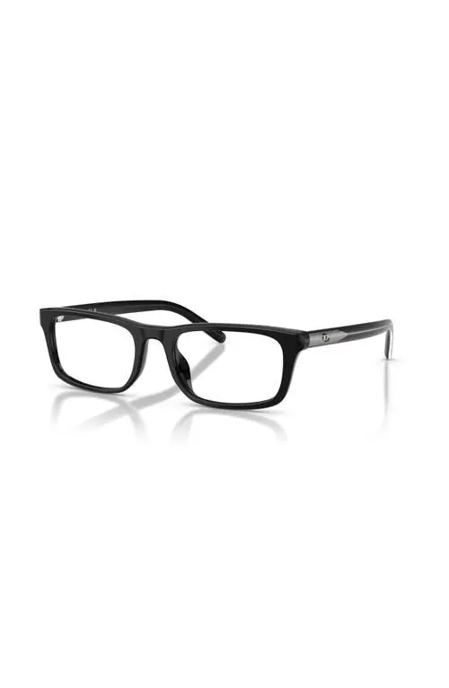 DIESEL® 54mm Rectangle Eyeglasses - Black