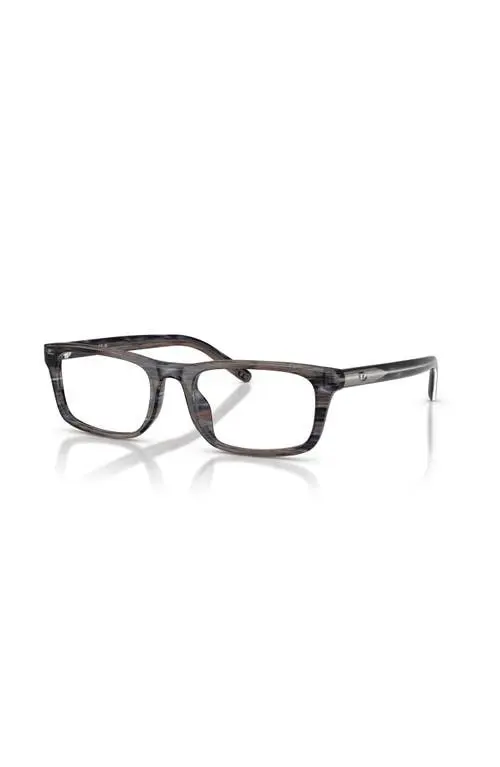 DIESEL® 54mm Rectangle Eyeglasses - Grey