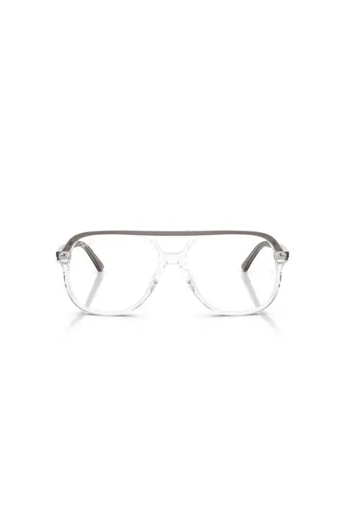 Ray-ban 56mm Square Eyeglasses - Grey