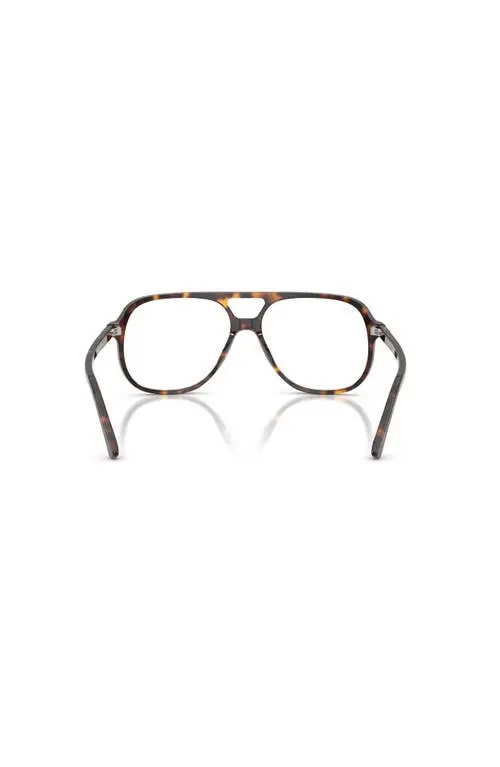 Ray-ban 56mm Square Eyeglasses - Tortoise