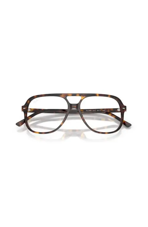 Ray-ban 56mm Square Eyeglasses - Tortoise