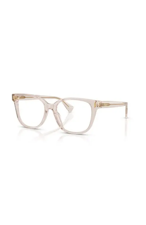 Ralph Lauren 52mm Square Full Rim Eyeglasses - Tan