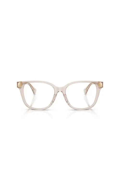 Ralph Lauren 52mm Square Full Rim Eyeglasses - Tan
