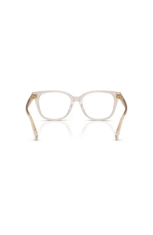 Ralph Lauren 52mm Square Full Rim Eyeglasses - Tan