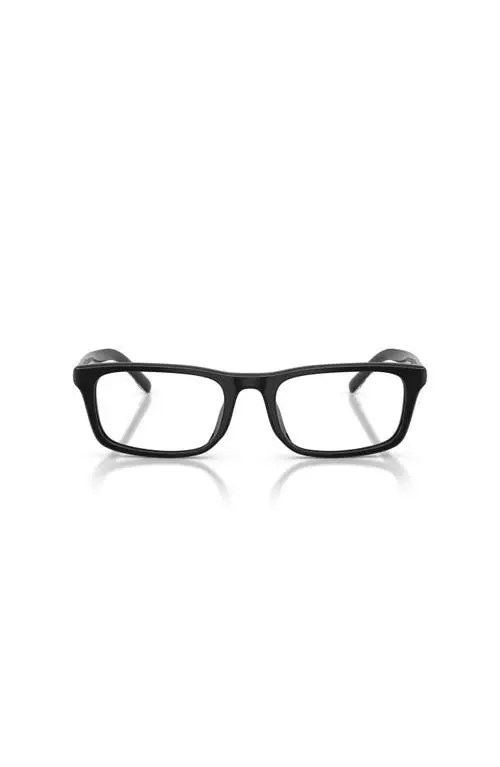 DIESEL® 52mm Rectangle Eyeglasses - Black