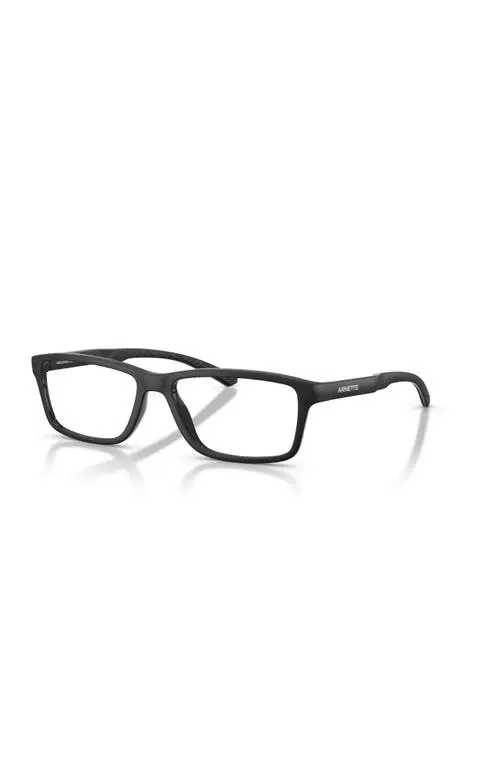 ARNETTE 55mm Rectangle Optical Glasses - Black