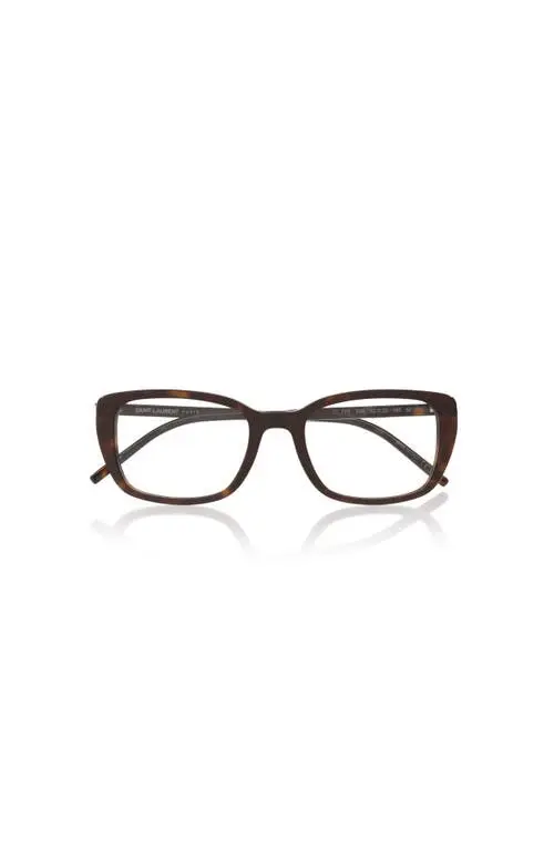 Saint Laurent 53mm Rectangle Eyeglasses