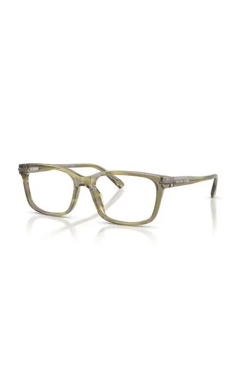 Michael Kors 54mm Square Eyeglasses - Green
