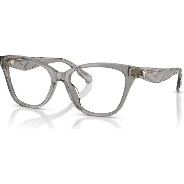 Tory Burch 53mm Cat Eye Optical Glasses - Grey