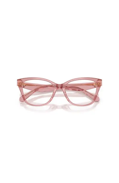 Tory Burch 53mm Cat Eye Optical Glasses - Pink