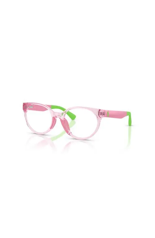 Polo Ralph Lauren 49mm Phantos Optical Glasses - Pink/green