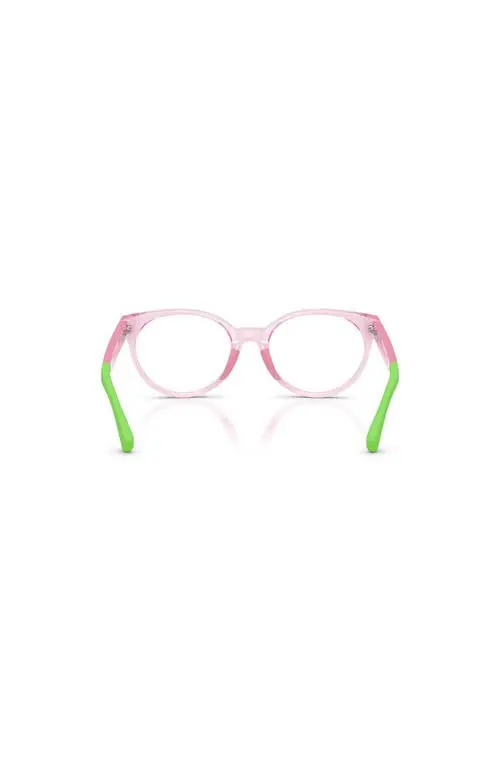 Polo Ralph Lauren 49mm Phantos Optical Glasses - Pink/green