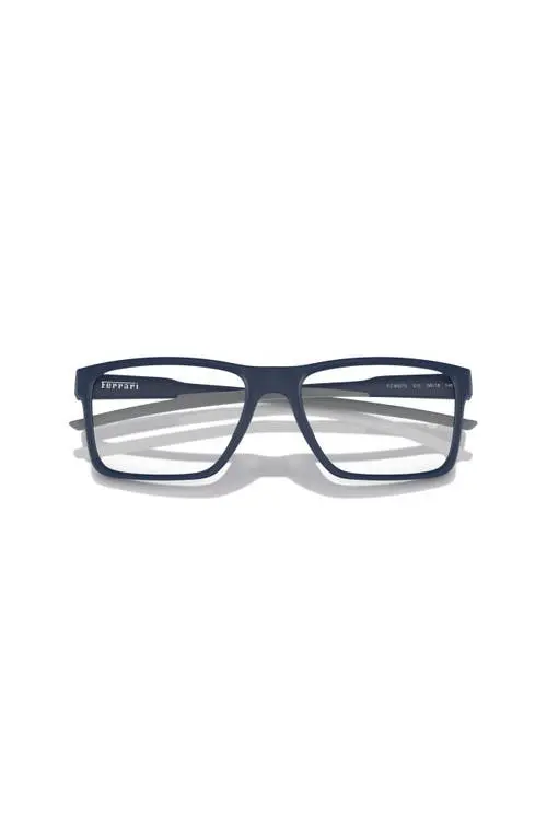 SCUDERIA FERRARI Rectangle Eyeglasses - Blue