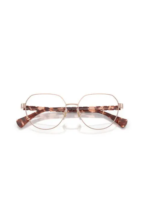 Ralph Lauren 52mm Irregular Eyeglasses - Rose Gold