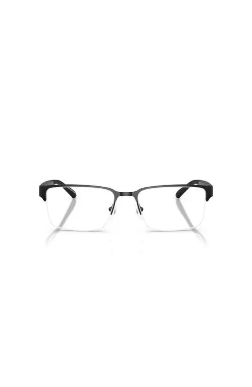 Armani Exchange Rectangle Half Rim Optical Glasses