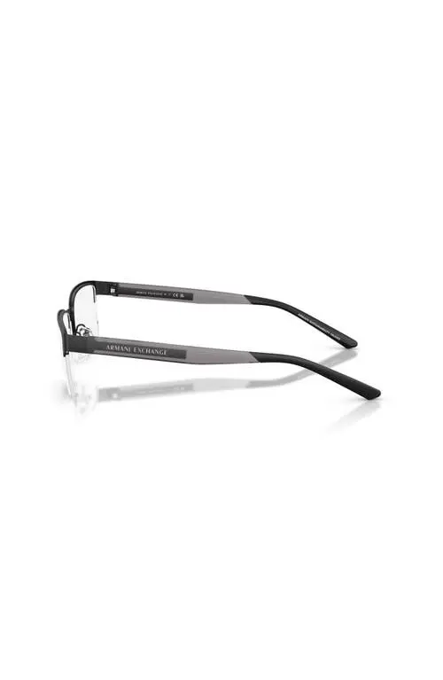 Armani Exchange Rectangle Half Rim Optical Glasses