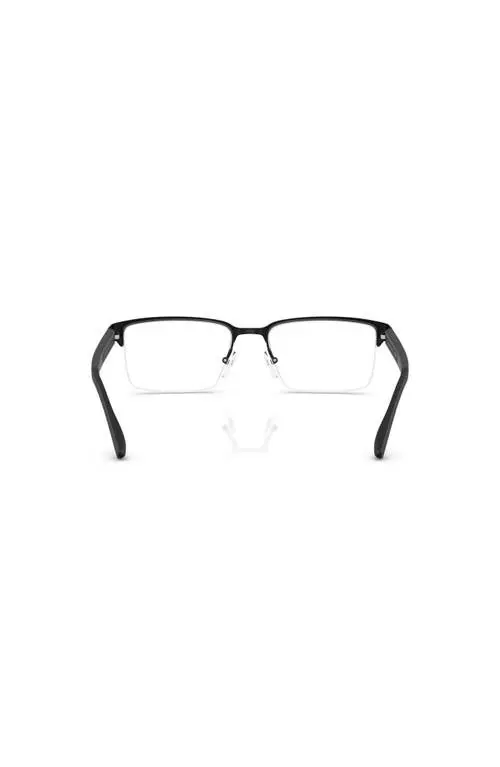 Armani Exchange Rectangle Half Rim Optical Glasses