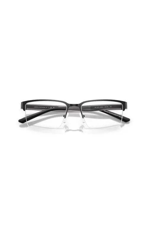 Armani Exchange Rectangle Half Rim Optical Glasses
