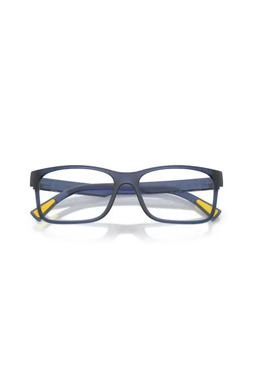 Polo Ralph Lauren 58mm Rectangle Optical Glasses - Blue