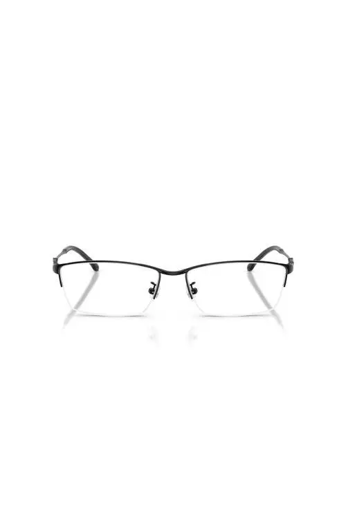 DIESEL® 58mm Rectangle Optical Glasses - Black