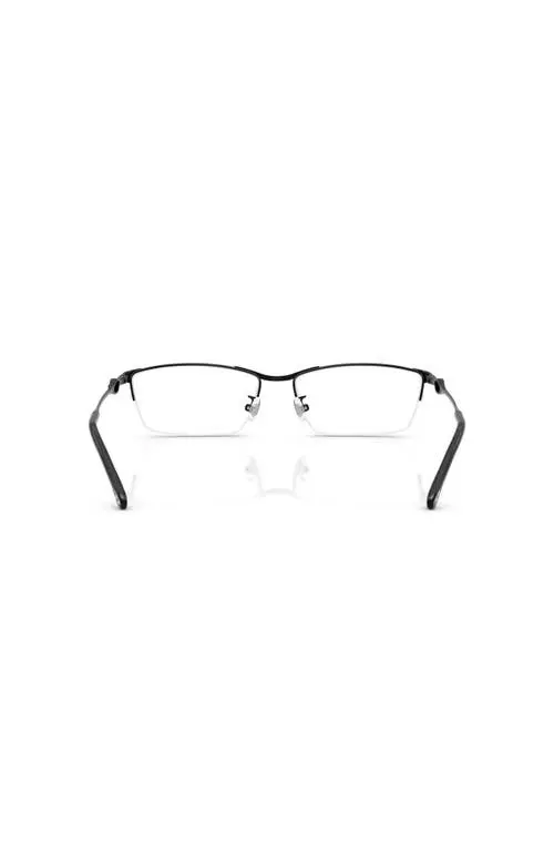 DIESEL® 58mm Rectangle Optical Glasses - Black
