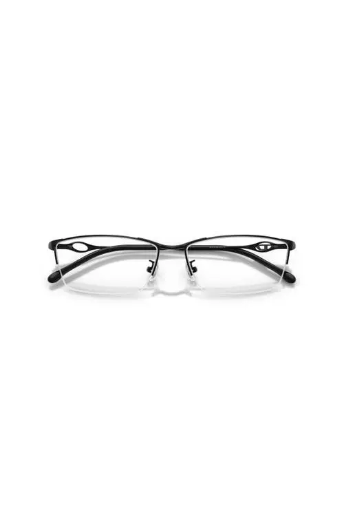 DIESEL® 58mm Rectangle Optical Glasses - Black
