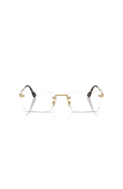 Persol 55mm Rectangle Optical Glasses