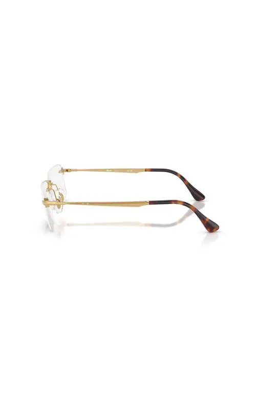 Persol 55mm Rectangle Optical Glasses