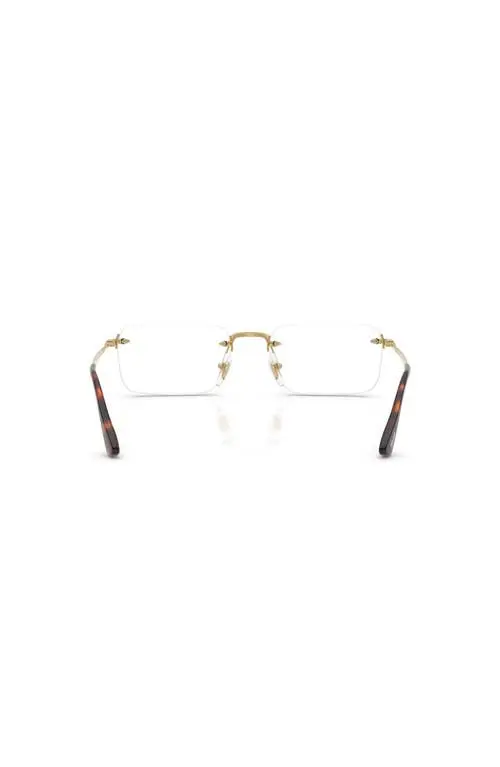 Persol 55mm Rectangle Optical Glasses