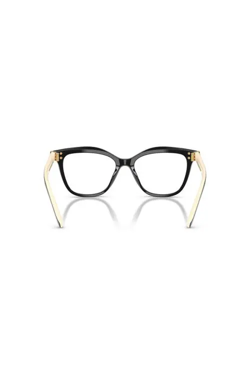 Tory Burch Cat Eye Optical Glasses - Black