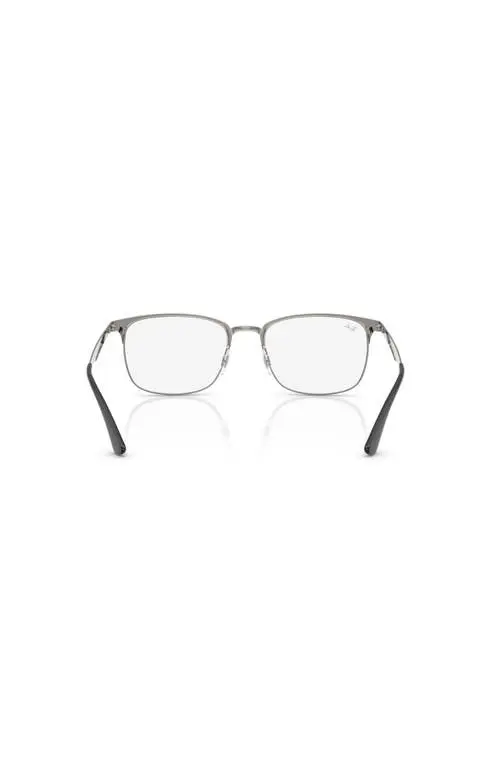 Ray-ban 54mm Square Eyeglasses - Grey