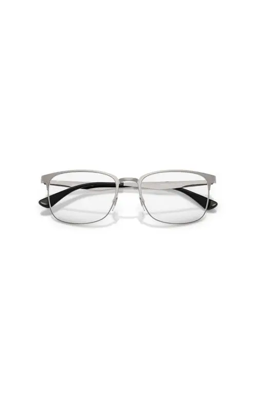 Ray-ban 54mm Square Eyeglasses - Grey