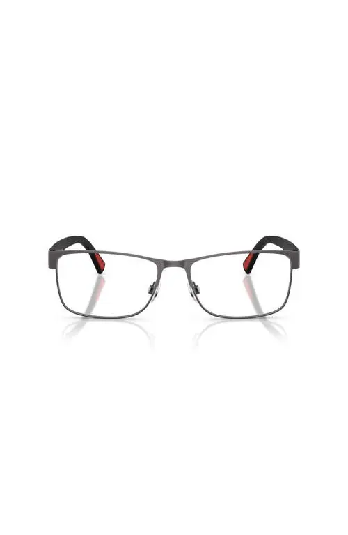 Polo Ralph Lauren 59mm Rectangle Optical Glasses - Grey