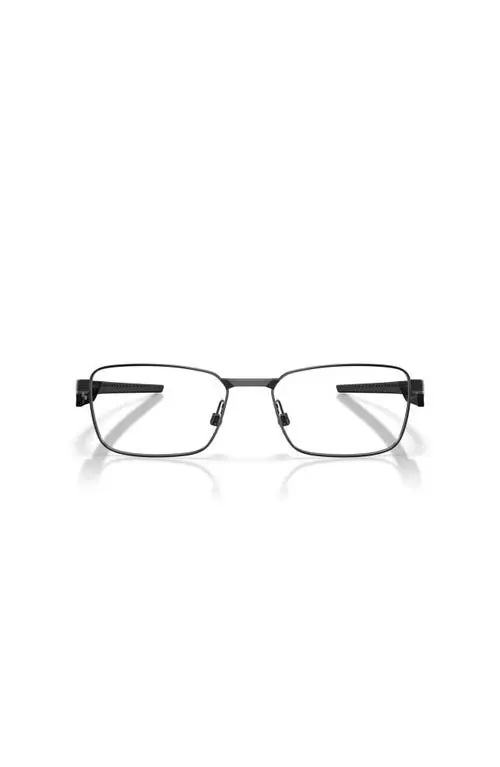 Oakley 56mm Rectangle Full Rim Eyeglasses